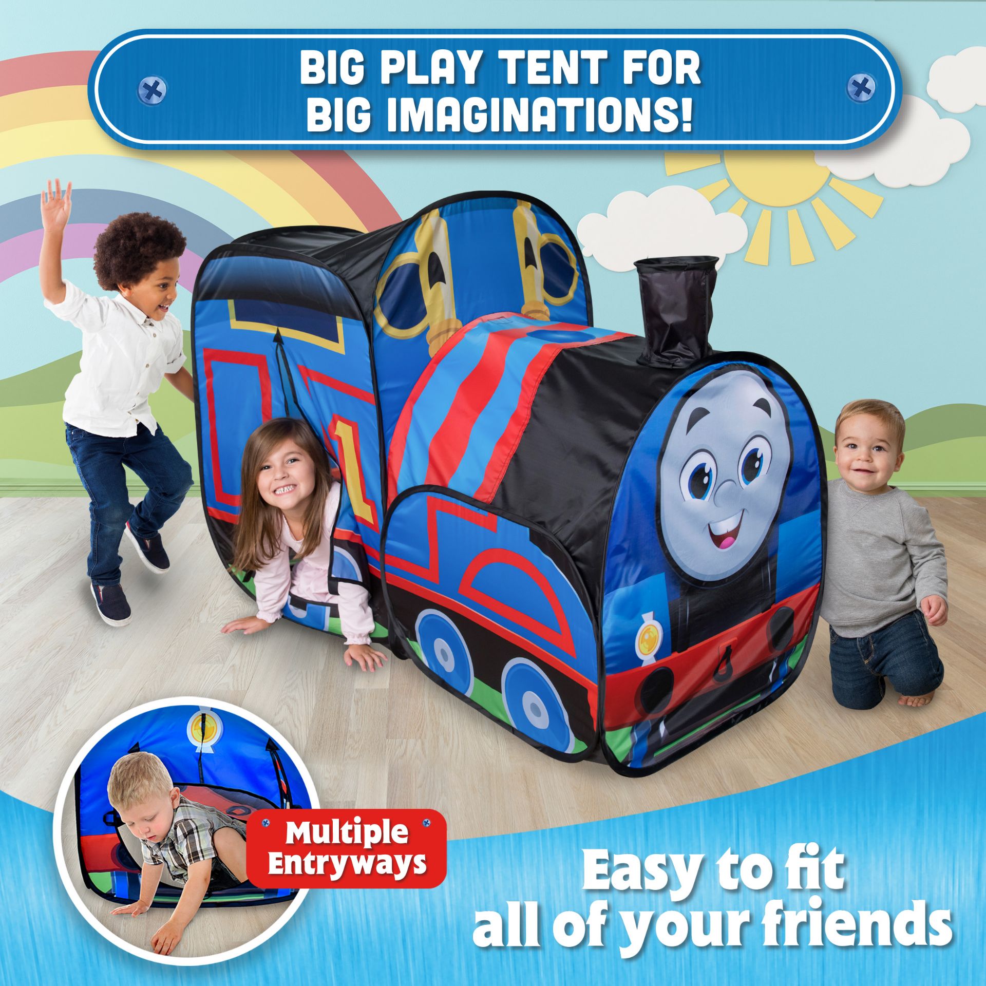 |THOMAS THE TANK TRAIN POPTOPIA TENT