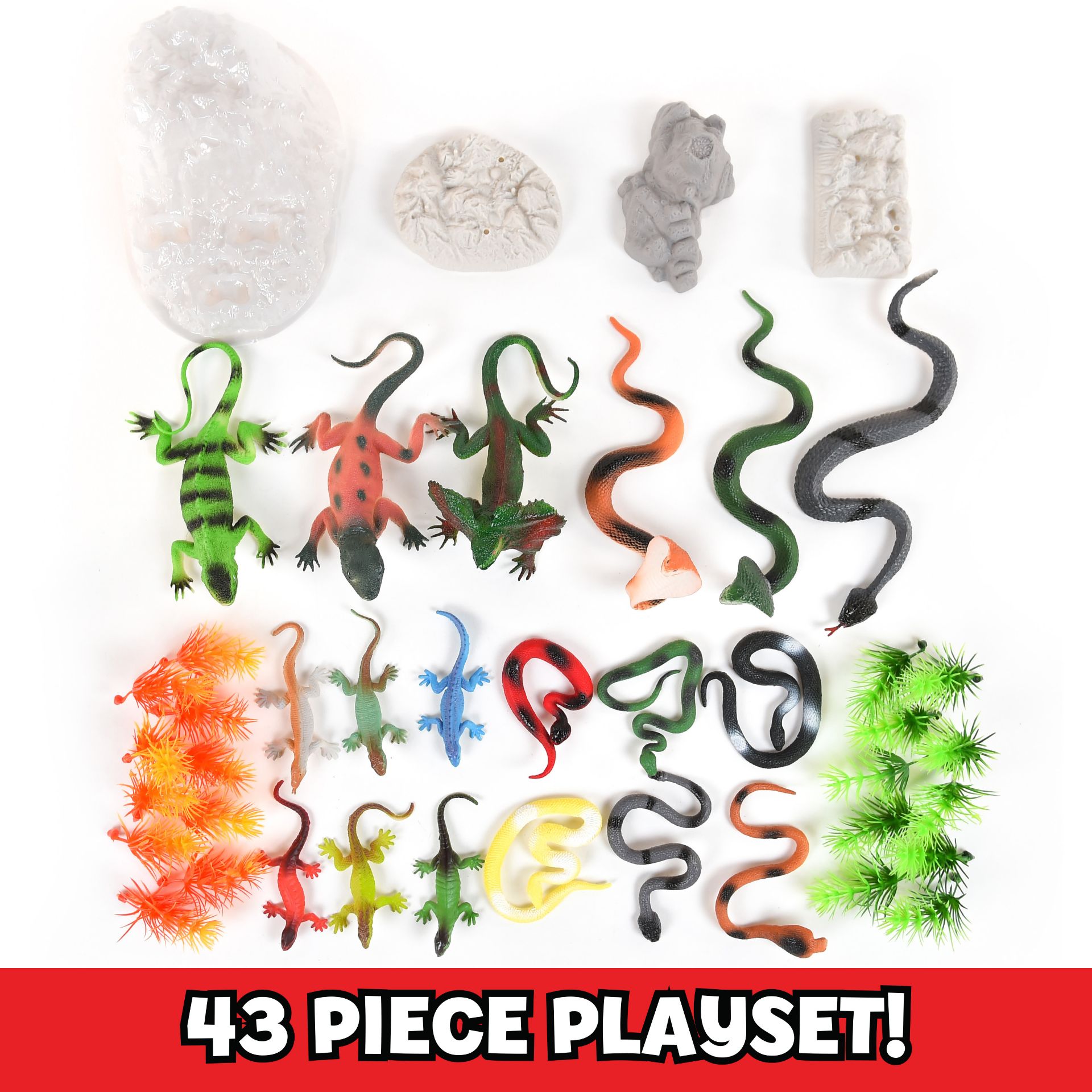 |FUN BUCKET PLAYSET REPTILES