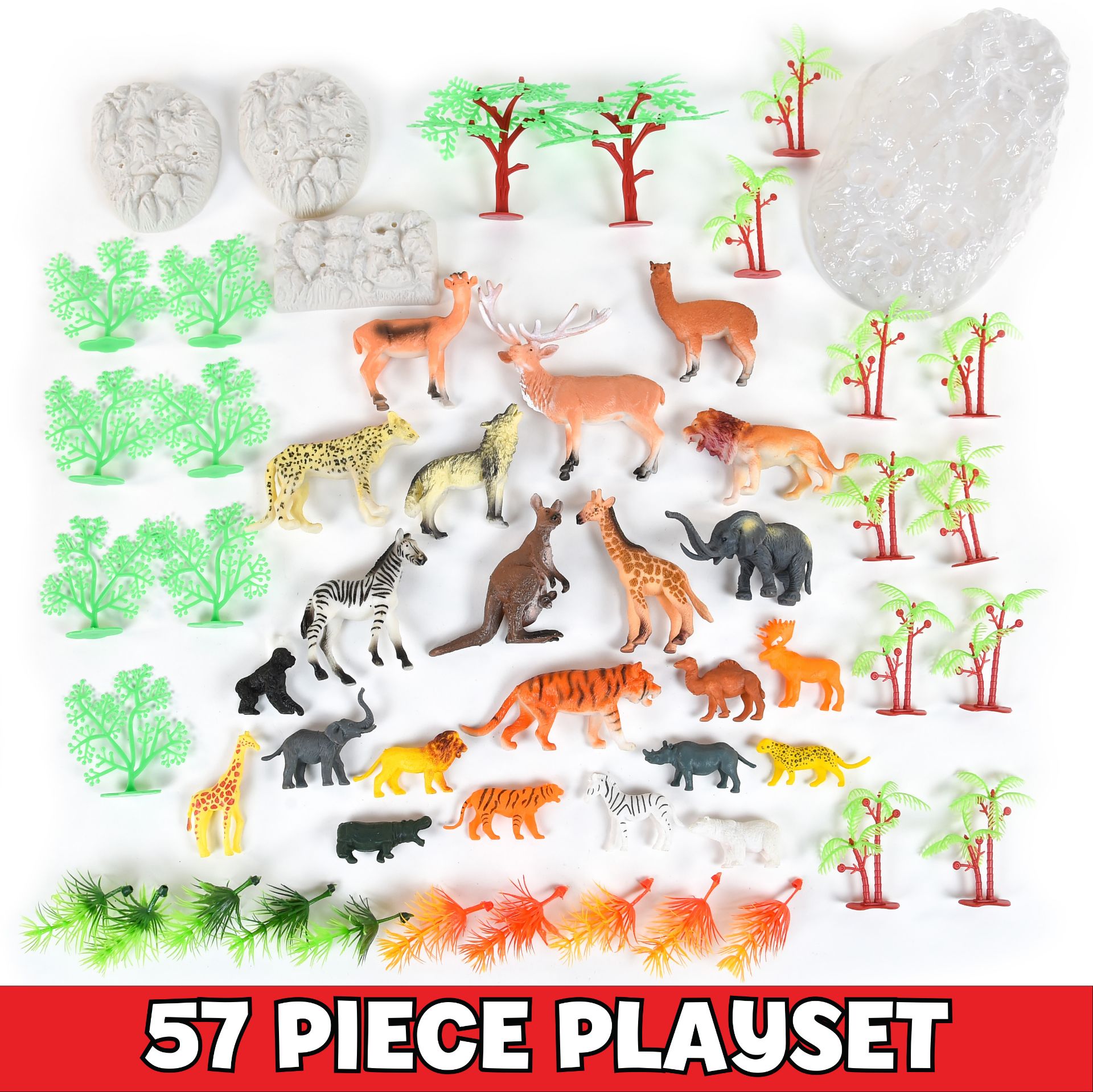 |FUN BUCKET PLAYSET ANIMAL SAFARI