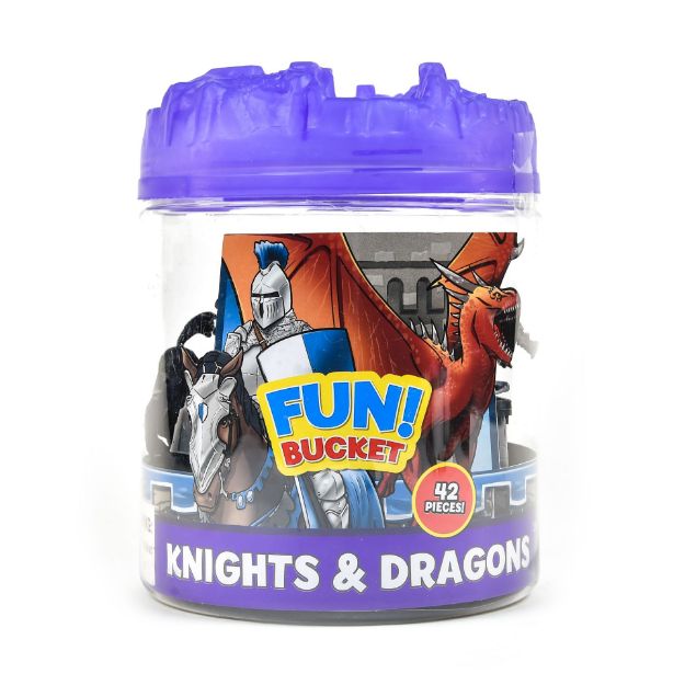 SunnyDays | FUN BUCKET PLAYSET KNIGHTS & DRAGONS