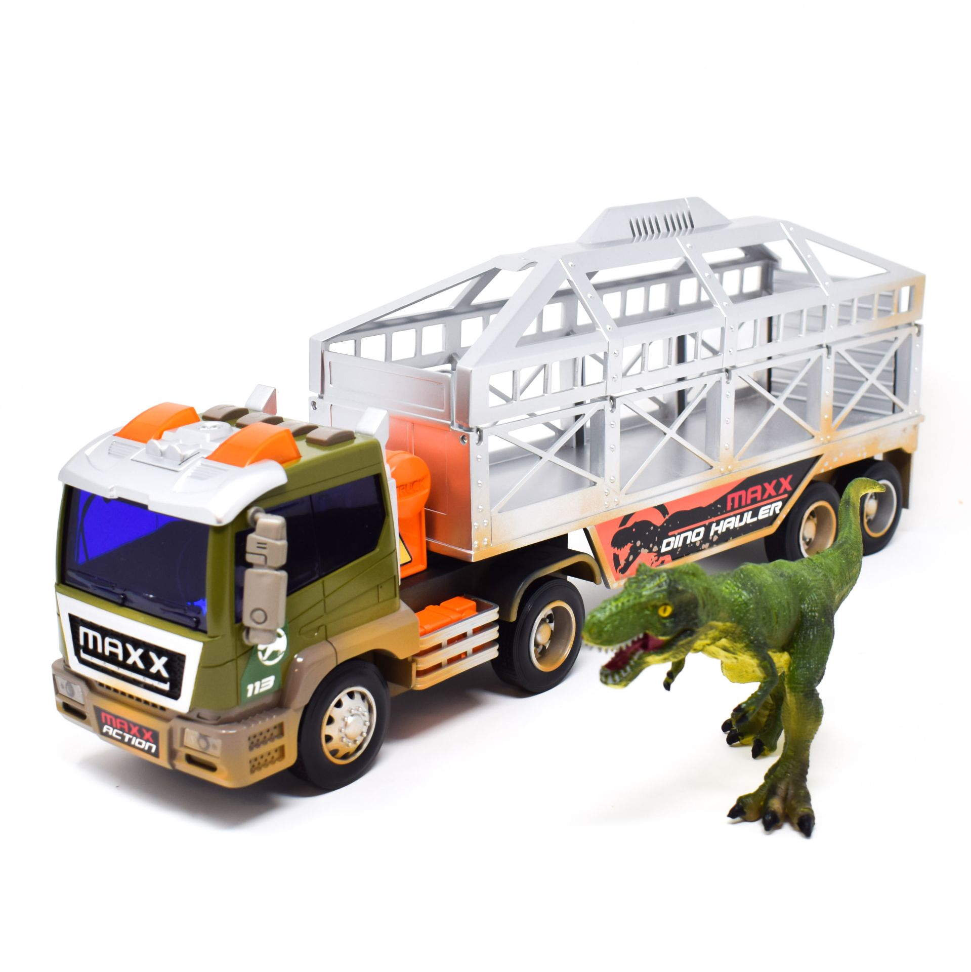 SunnyDays | MAXX ACTION REALISTIC 'LIGHTS & SOUNDS' 1:16 TRUCK LONG ...