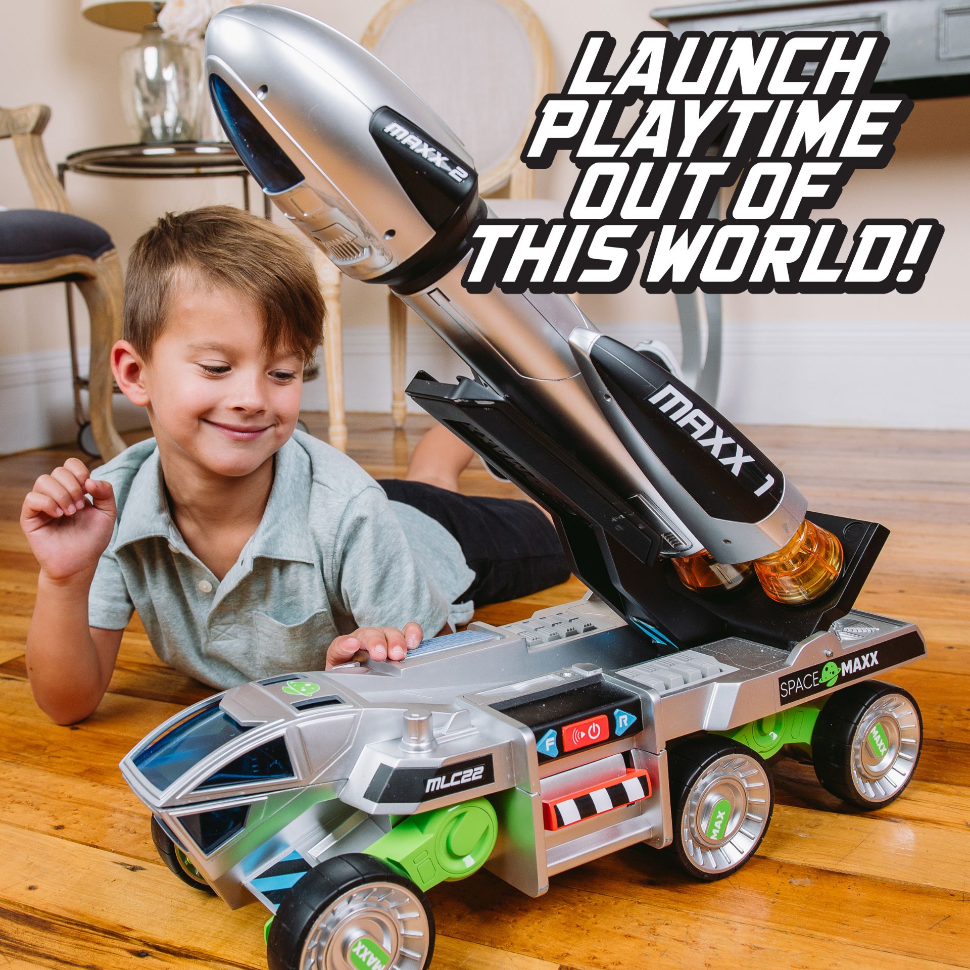 SunnyDays | MAXX ACTION 3-N-1 BLAST OFF BOOSTER ROCKET