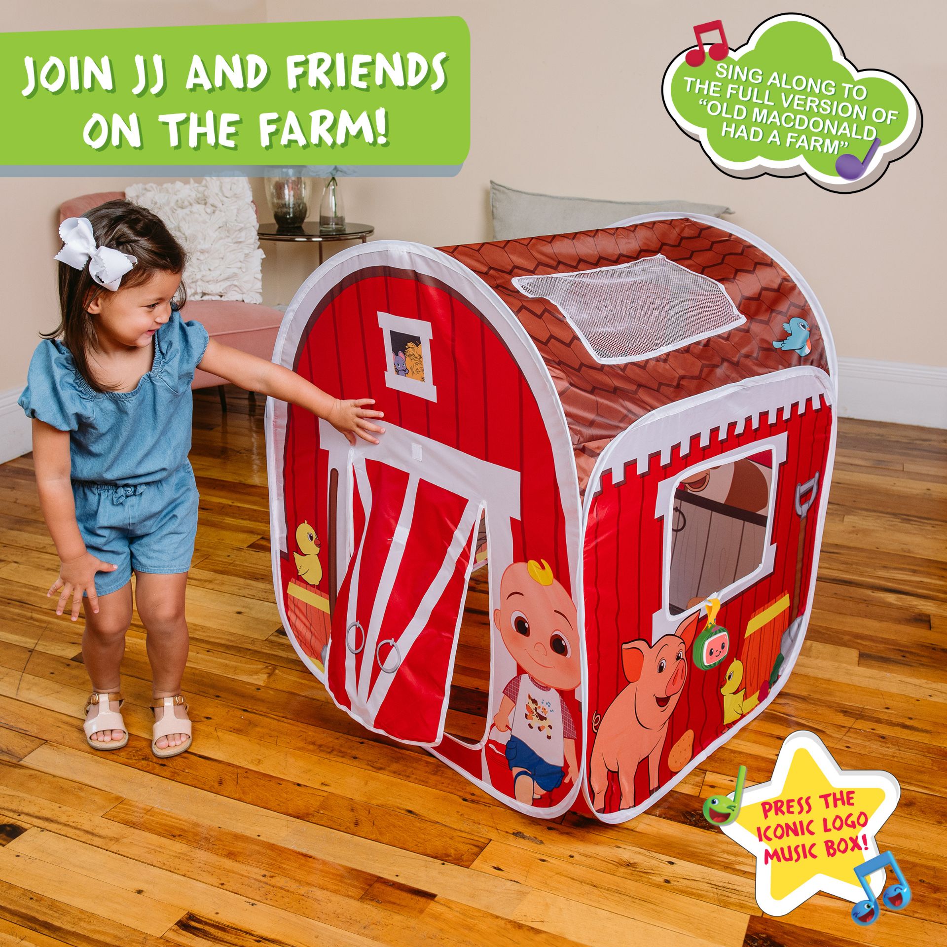 SunnyDays | COCOMELON BARN POPTOPIA TENT