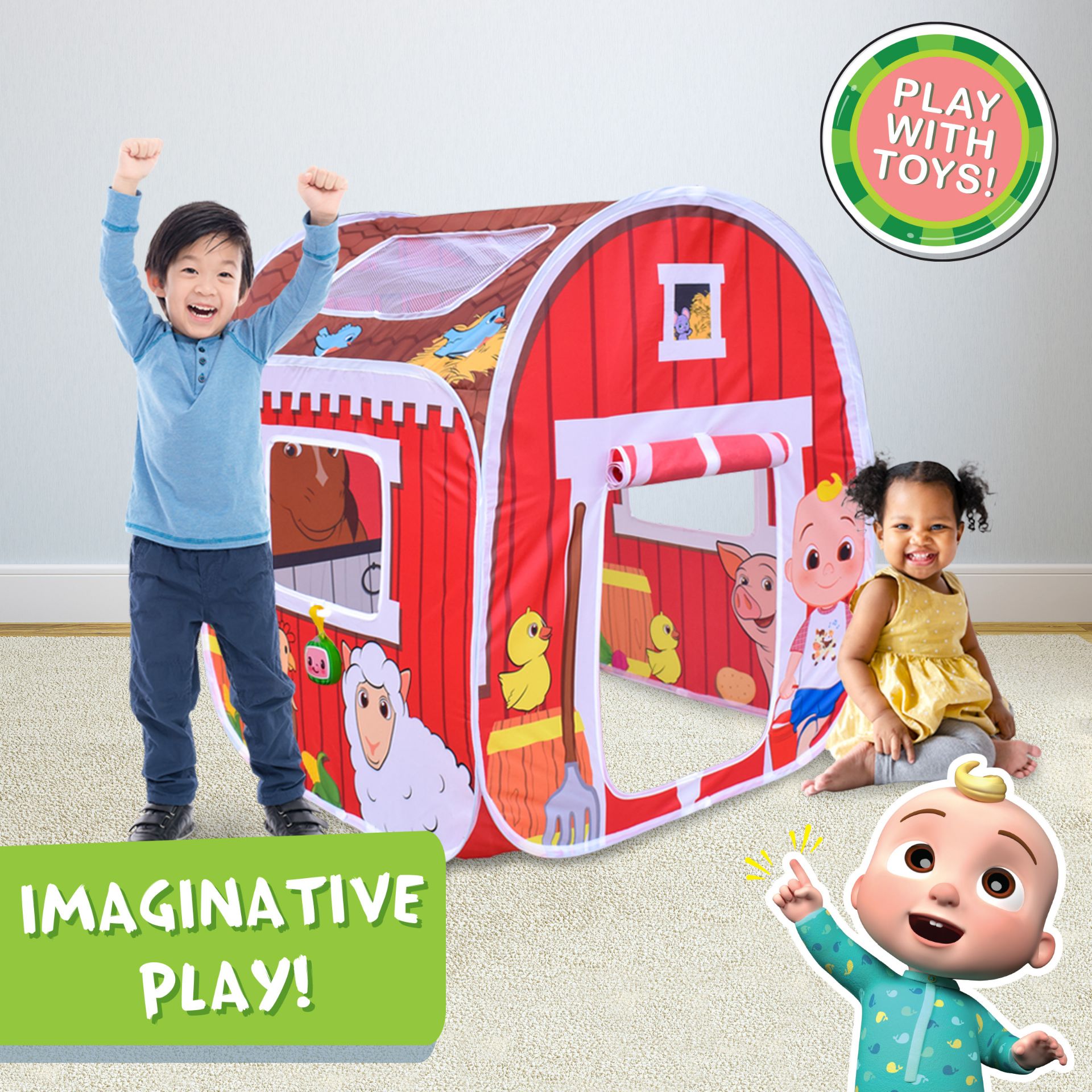 SunnyDays | COCOMELON BARN POPTOPIA TENT