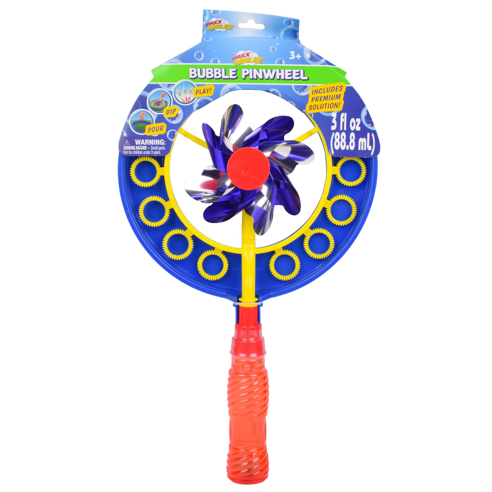 SunnyDays | MAXX BUBBLES BUBBLE PINWHEEL WAND