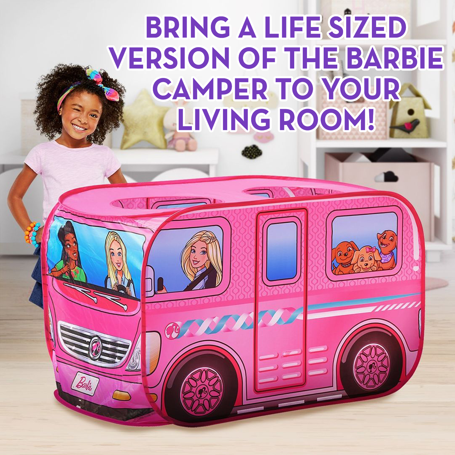 SunnyDays | SUNNY DAYS POPTOPIA TENT BARBIE DREAM CAMPER